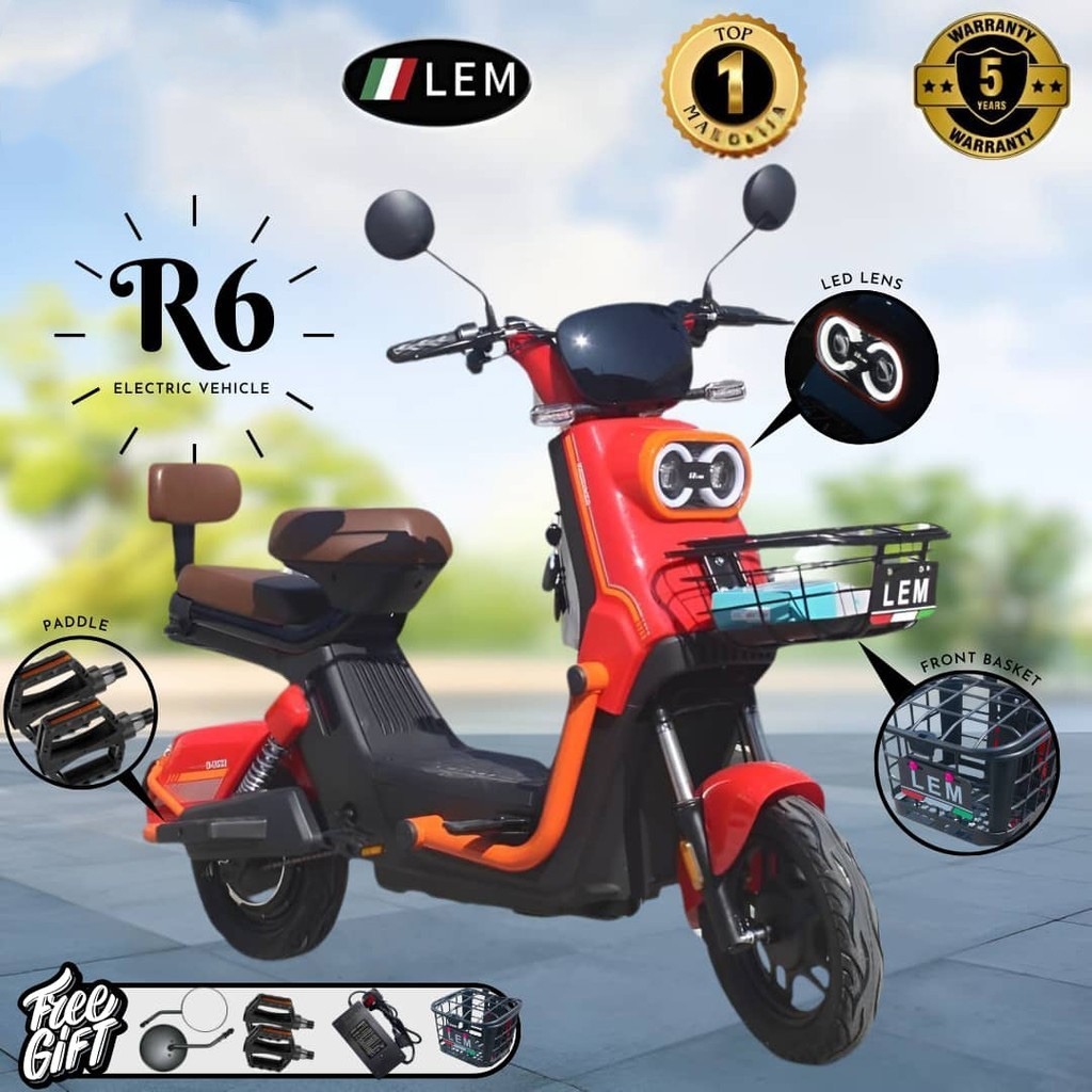 ★LEM★ NEW 2026 !!! EV R6 ELECTRIC SCOOTER - electric bike/electric ...