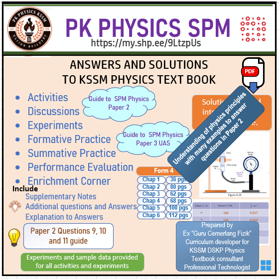 PK PHYSICS KSSM FORM 4 & FORM 5 TEXTBOOK ANSWERS AND SOLUTIONS-PDF ...
