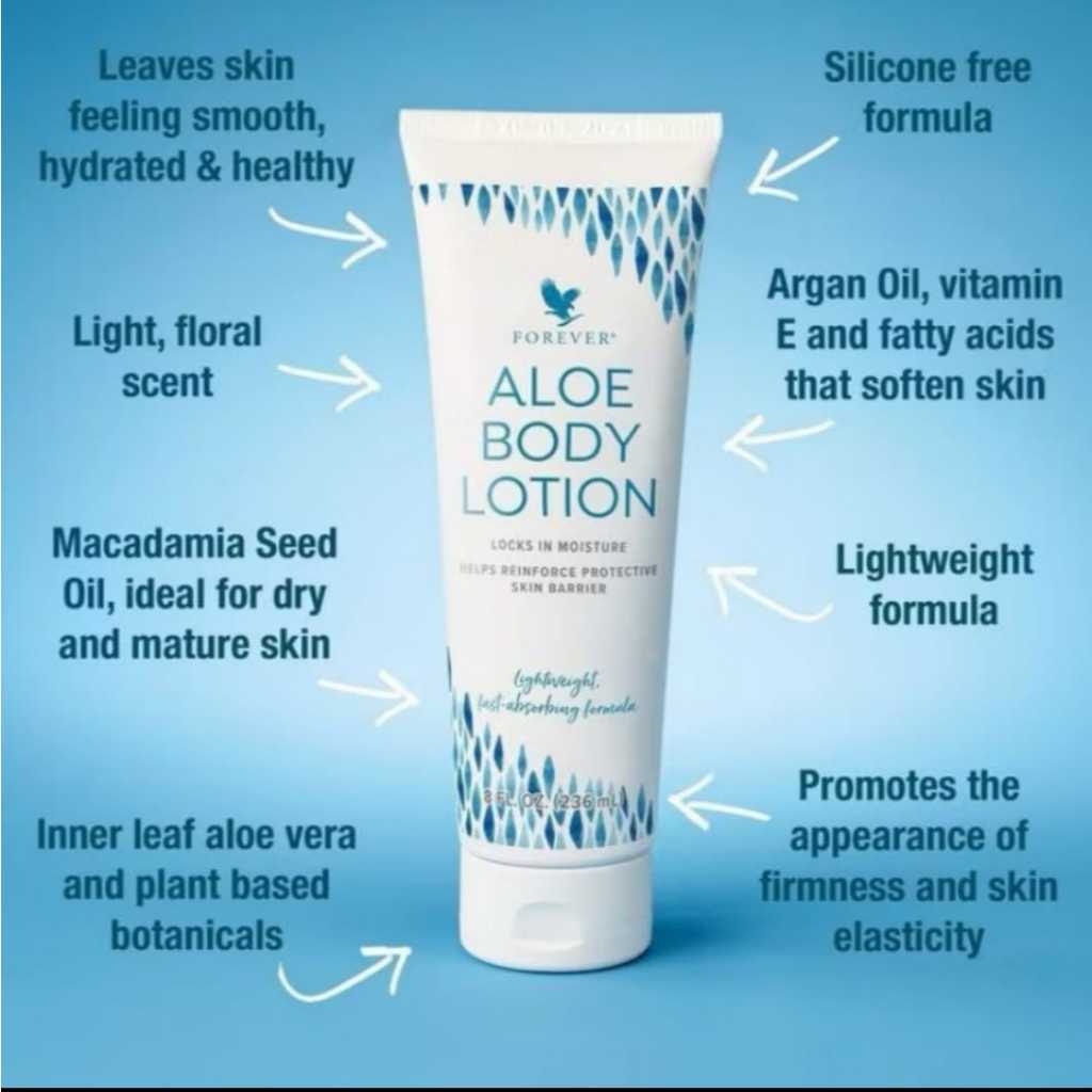 FOREVER Aloe Body Lotion / EXP 2026 | Shopee Malaysia