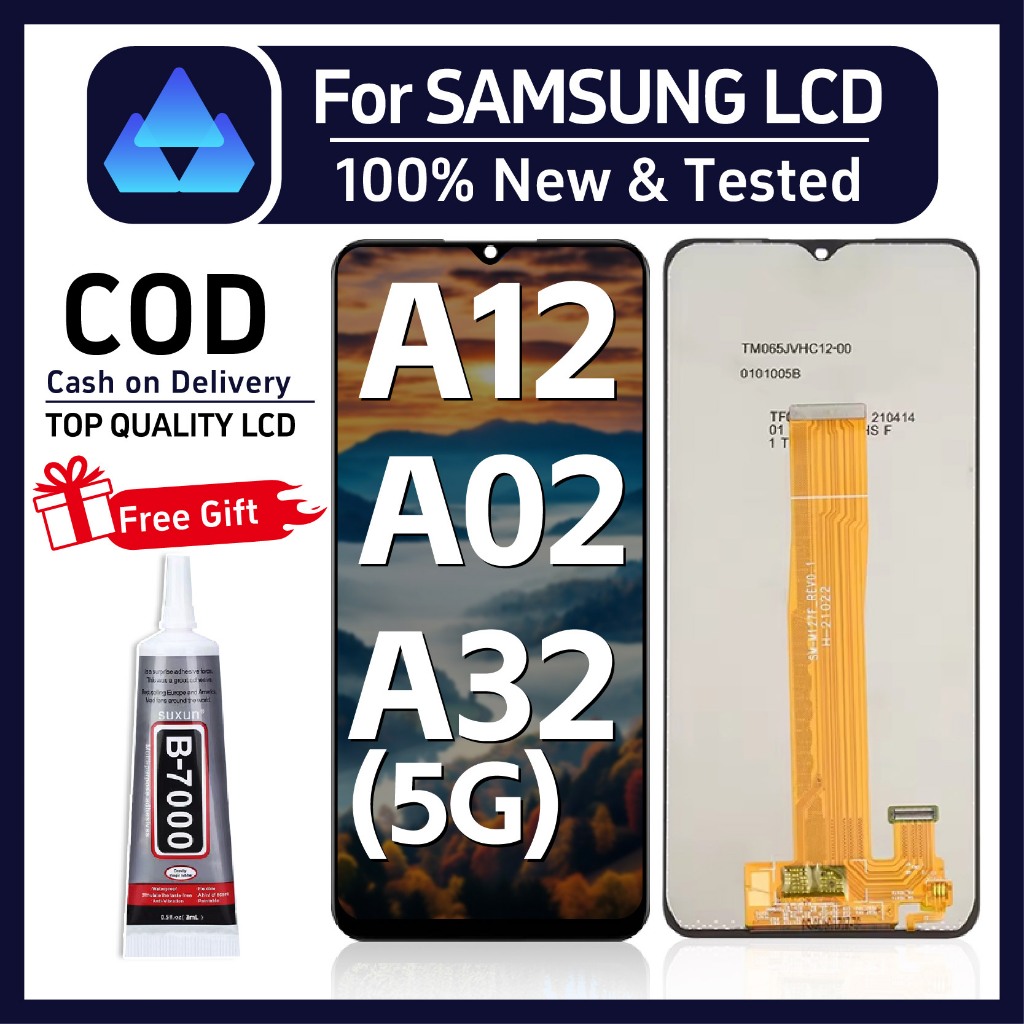 【Top Quality】LCD For Samsung A12 / A02 / M02 / M12 / A32(5G) Touch ...