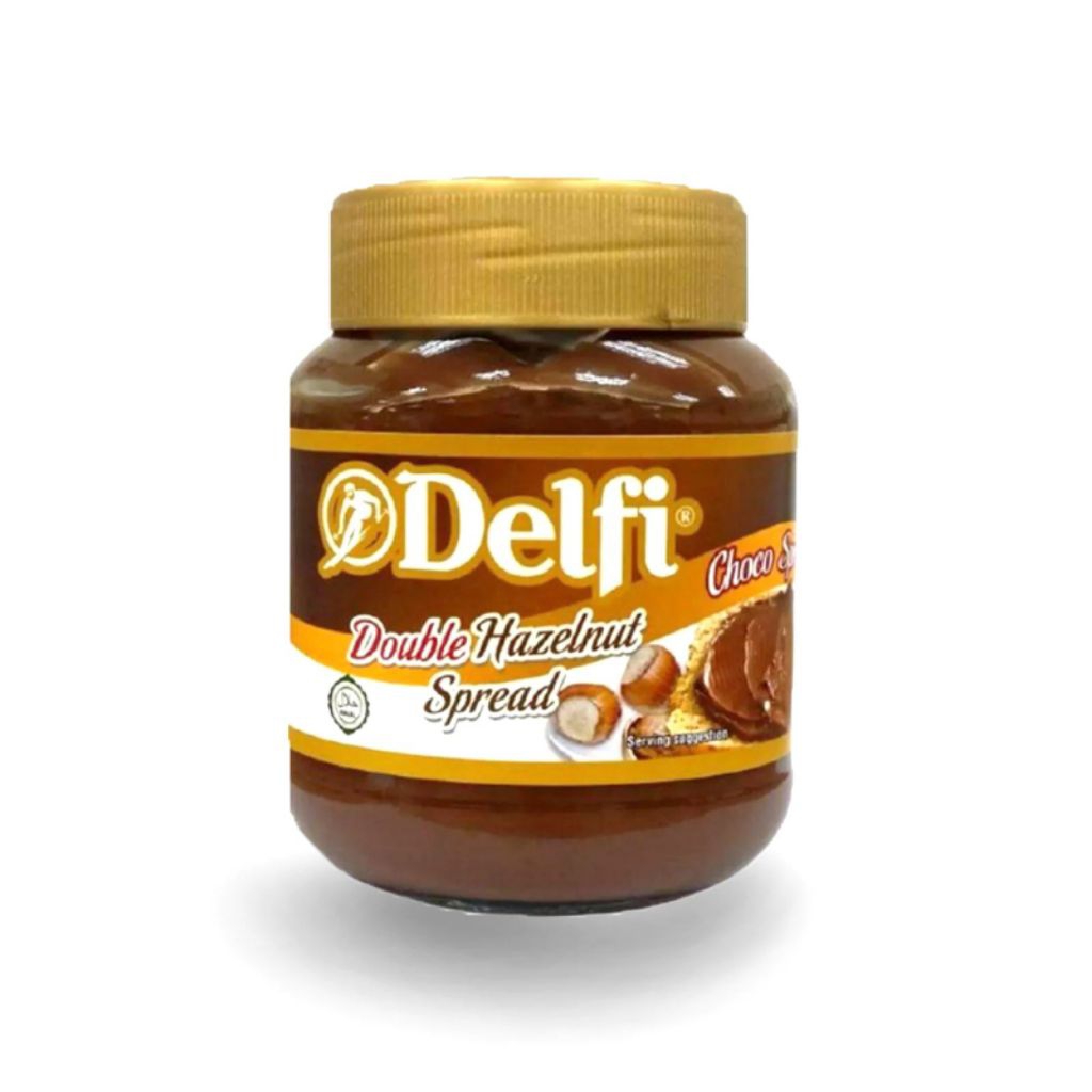 Delfi Double Hazelnut Spread Choco Spread 350g | Shopee Malaysia