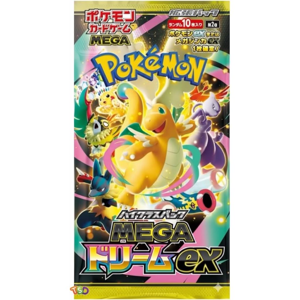 【10-Pack Set】 Pokemon Card MEGA Dream EX High-Class Pack Direct from ...