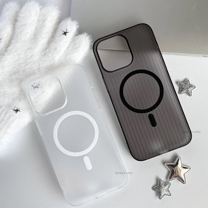 Ultra-thin Matte Stripe Clear Case for OPPO FIND X9 FIND X9 PRO ...