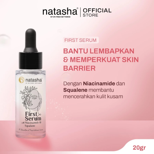 First Facial SKIN Lightening SERUM NATASHA SKIN CARE | Shopee Malaysia
