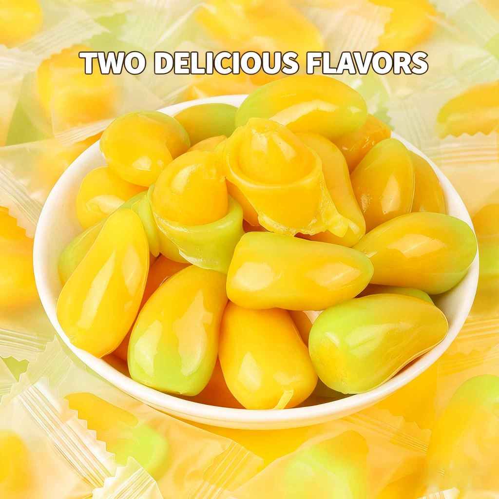 Ready Stock Sticky 水果软糖拥有可爱包装 Original Sticky Candy Mix Fruits Sweet ...