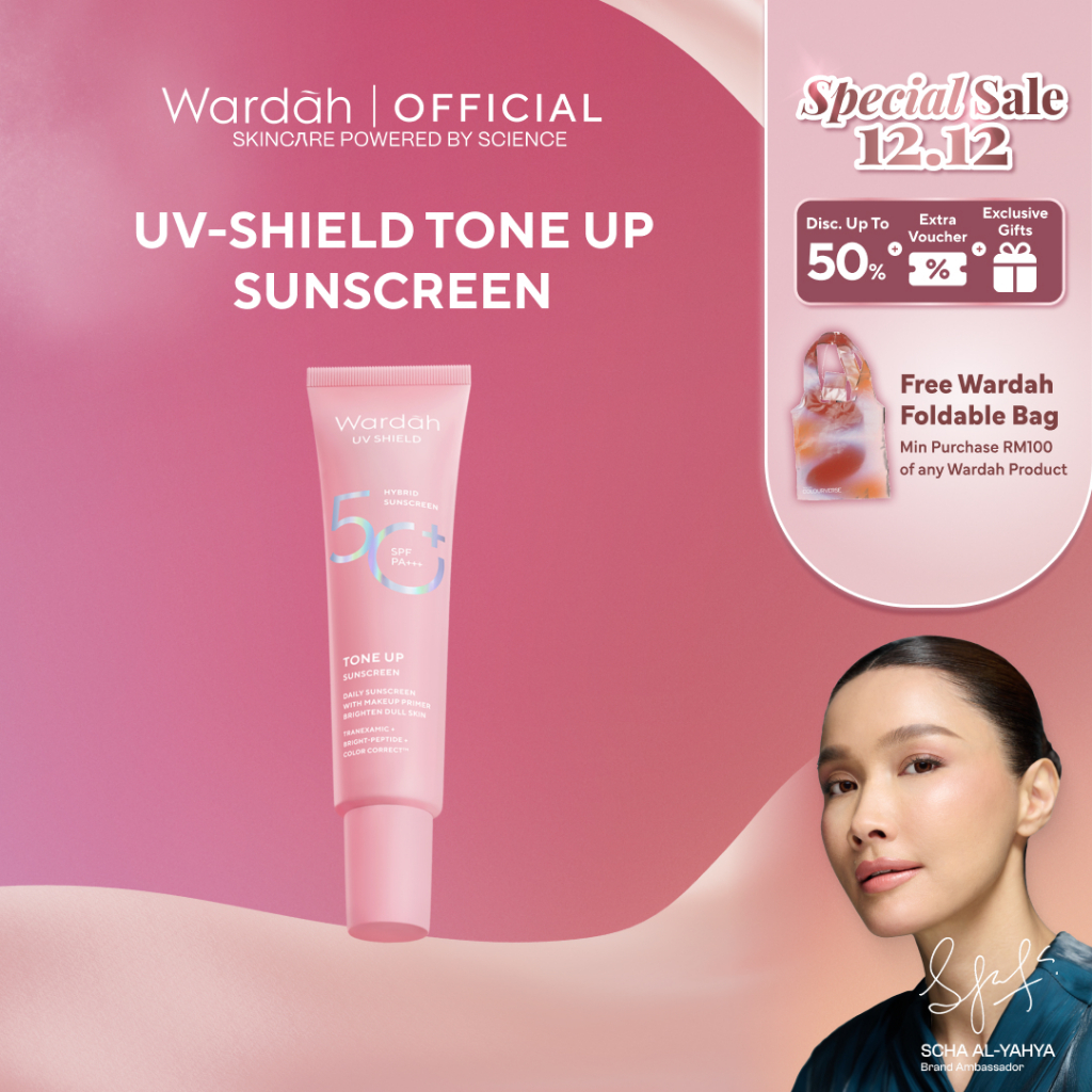 [HOT PRICE] Wardah UV Shield Tone Up Sunscreen SPF 50+ PA+++ 30 ml ...