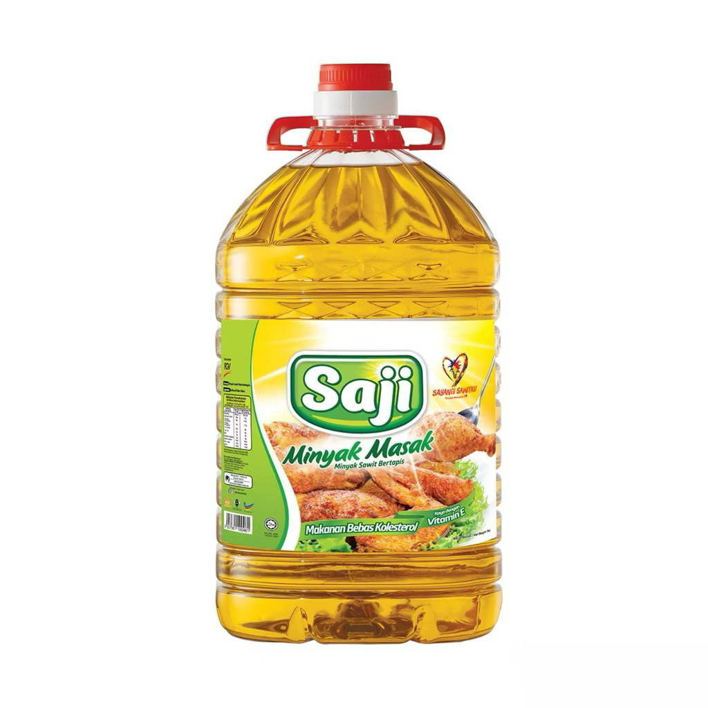 Minyak Masak Sawit Bertapis 5kg Saji Cooking Oil | Shopee Malaysia