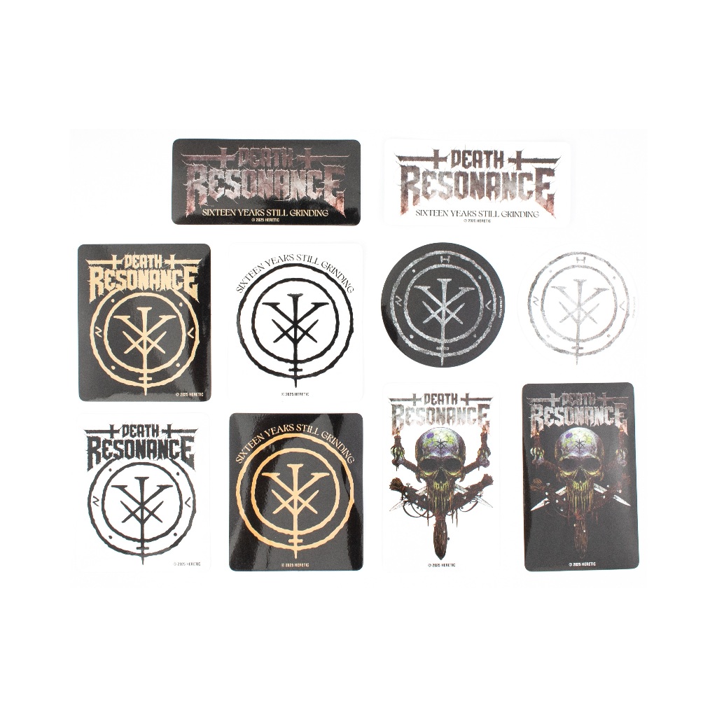 Heretic - Sticker Pack - Death Resonance 2025 - DRXVI | Shopee Malaysia