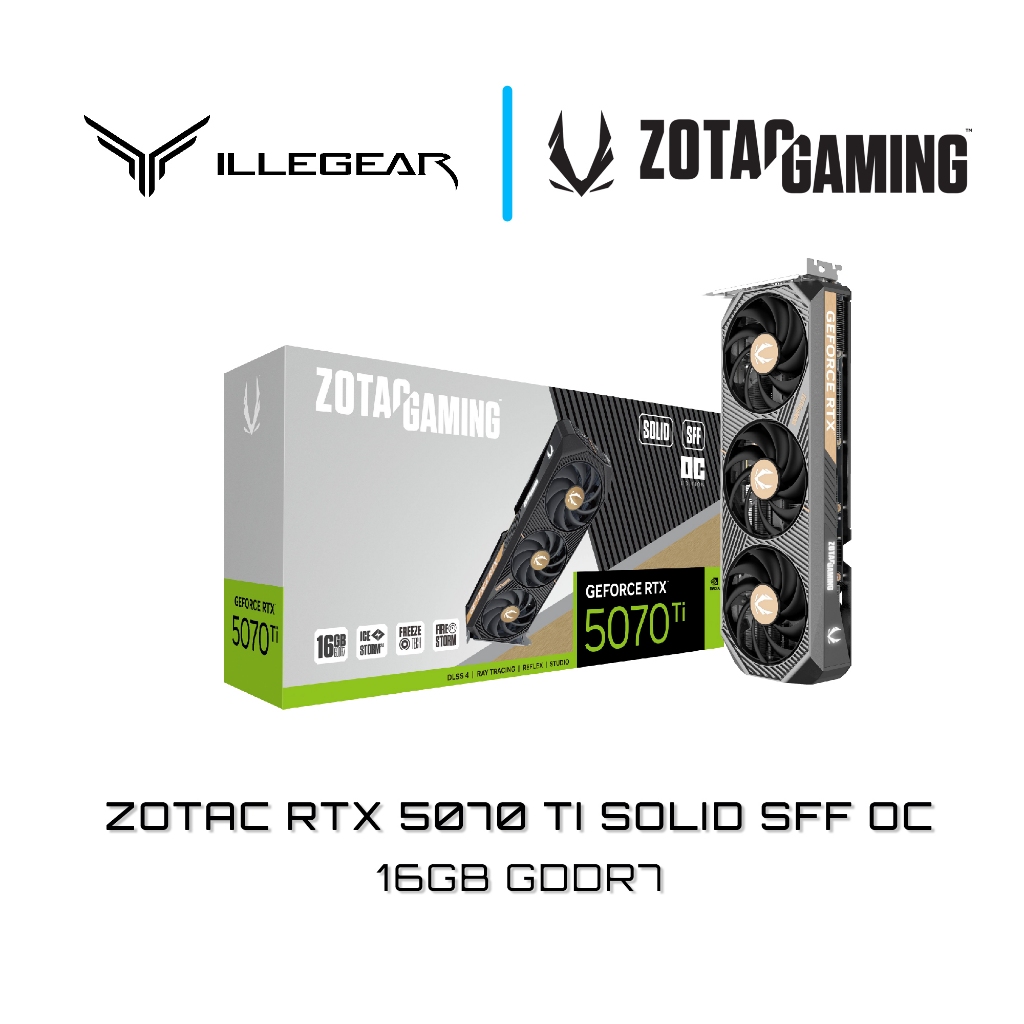 ZOTAC GAMING GeForce RTX 5070 Ti SOLID SFF OC | Shopee Malaysia