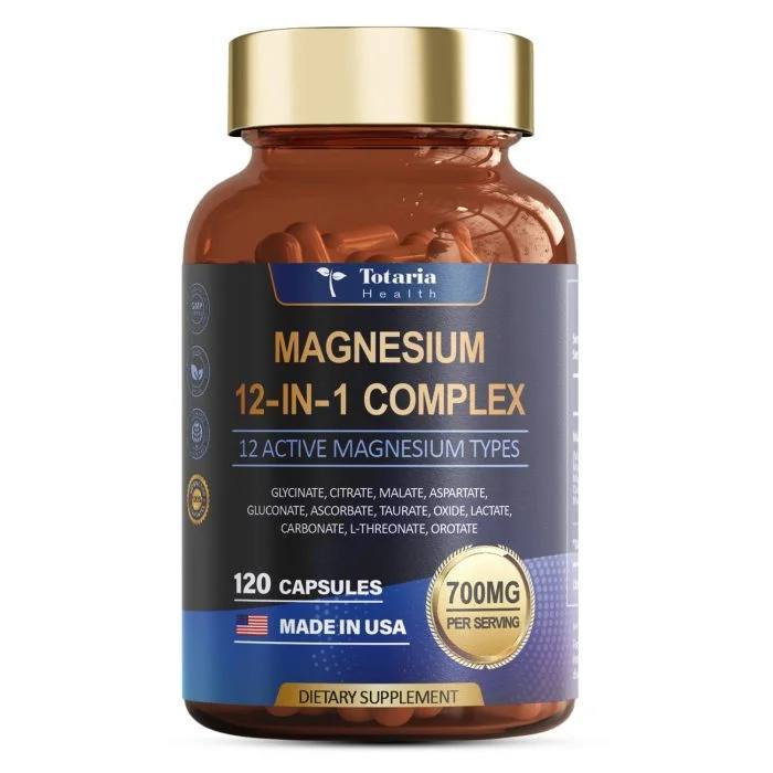12 in 1 Magnesium Complex (120 capsule) | Shopee Malaysia