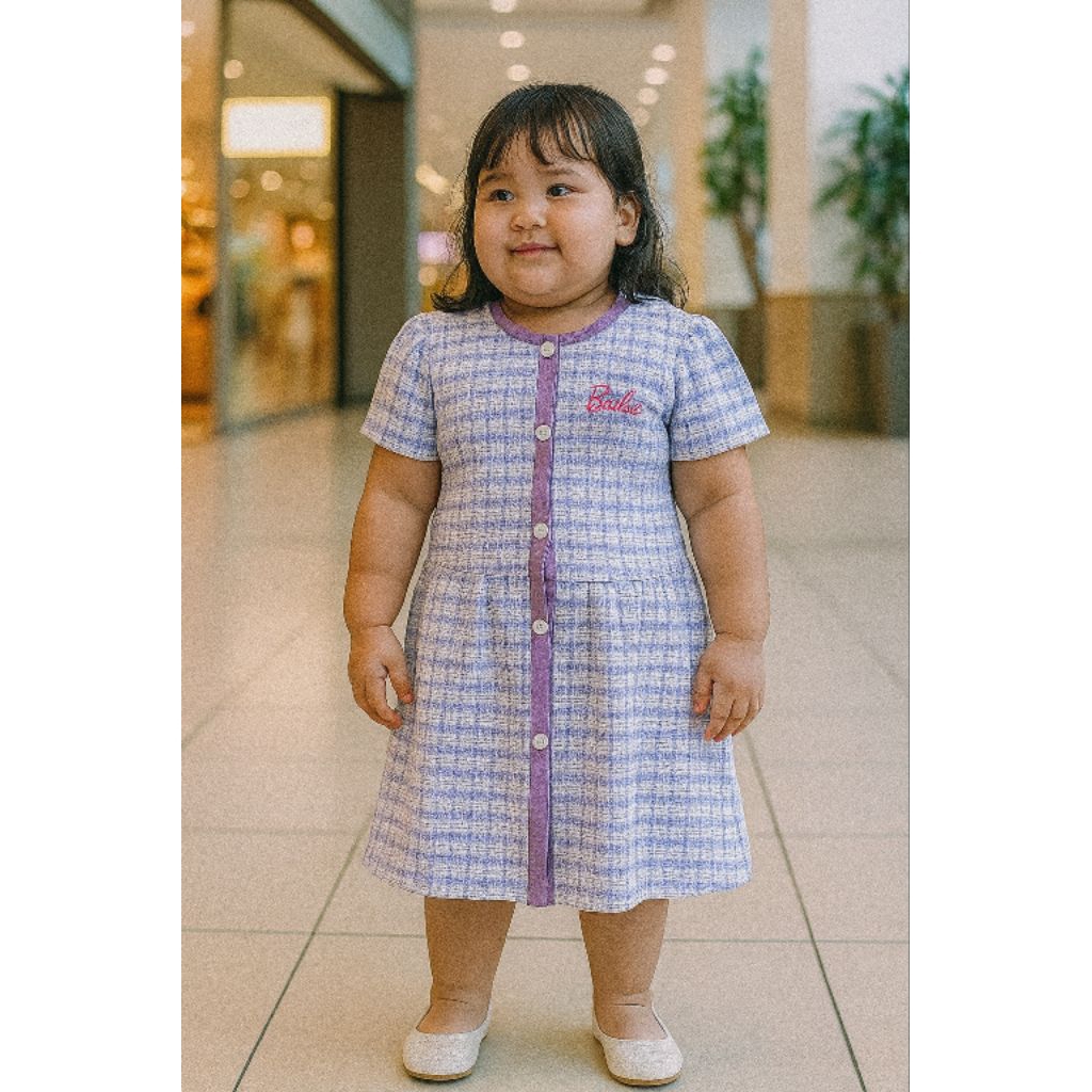 Baju Kanak² LBK BB Dress Purple | Shopee Malaysia