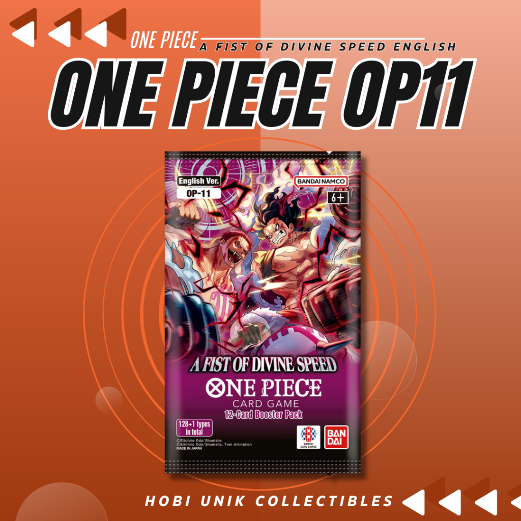 (Live Rip)[OP11] One Piece Booster Pack English TCG : A Fist of Divine ...