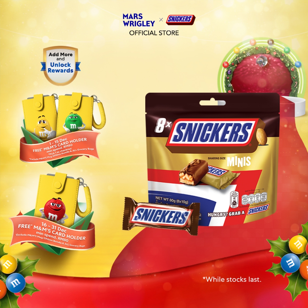 -MINGYU's Favorite- Snickers Peanut Bar Share Bag 80g Chocolate ...