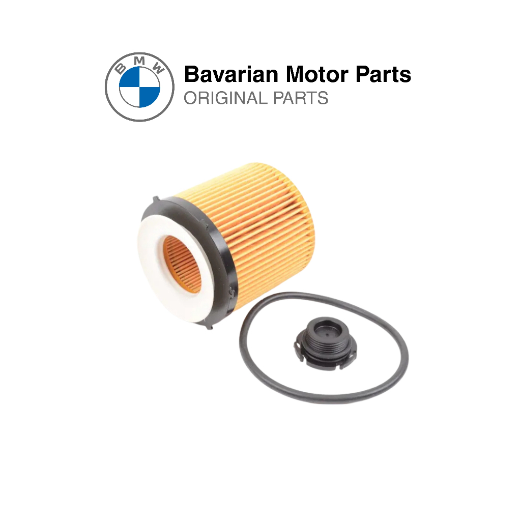Original BMW Oil Filter Element Set For F30 LCI/F10/E84/E89 With N20 ...