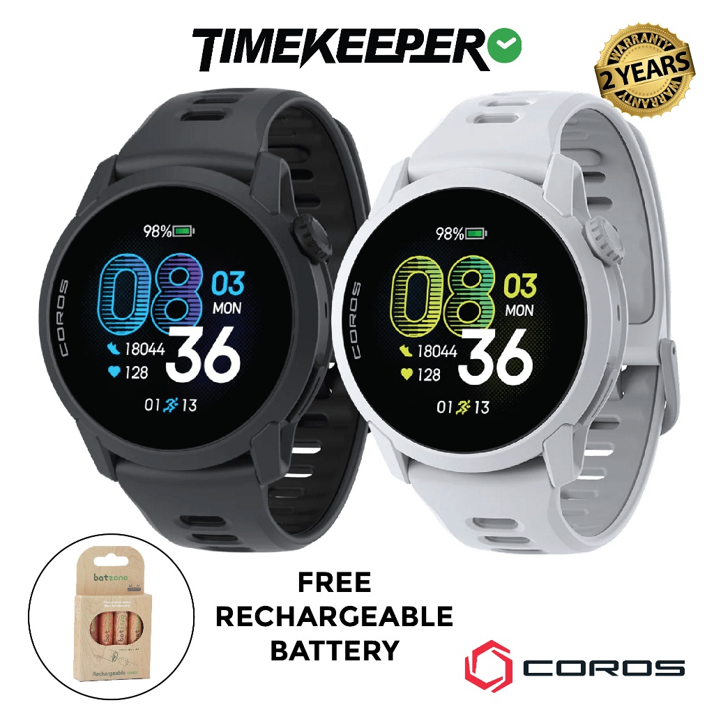 [NEW] [FREE GIFT] Coros Pace 4 Ultralight 2.5D AMOLED Build-in Mic GPS ...