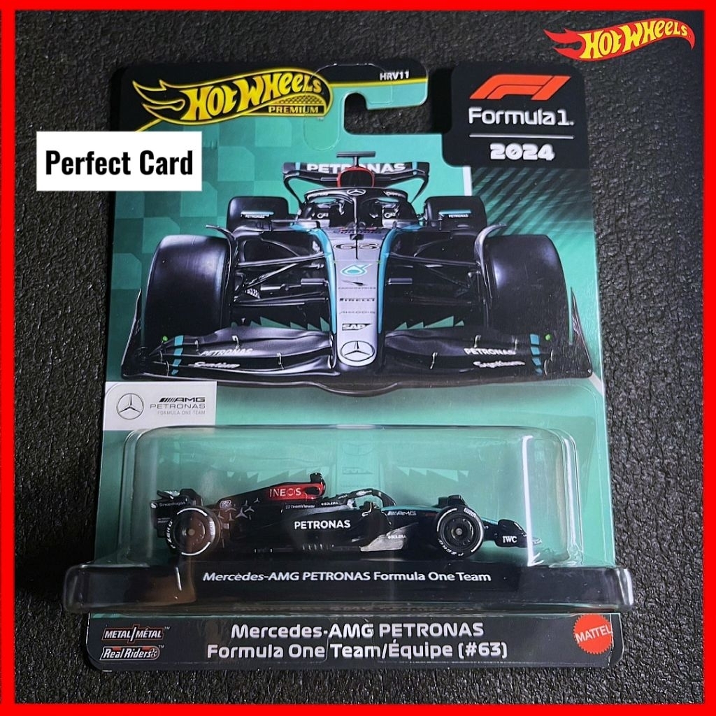 Hot Wheels F1 Mercedes AMG Petronas Formula 1 Team #63 #44 George ...