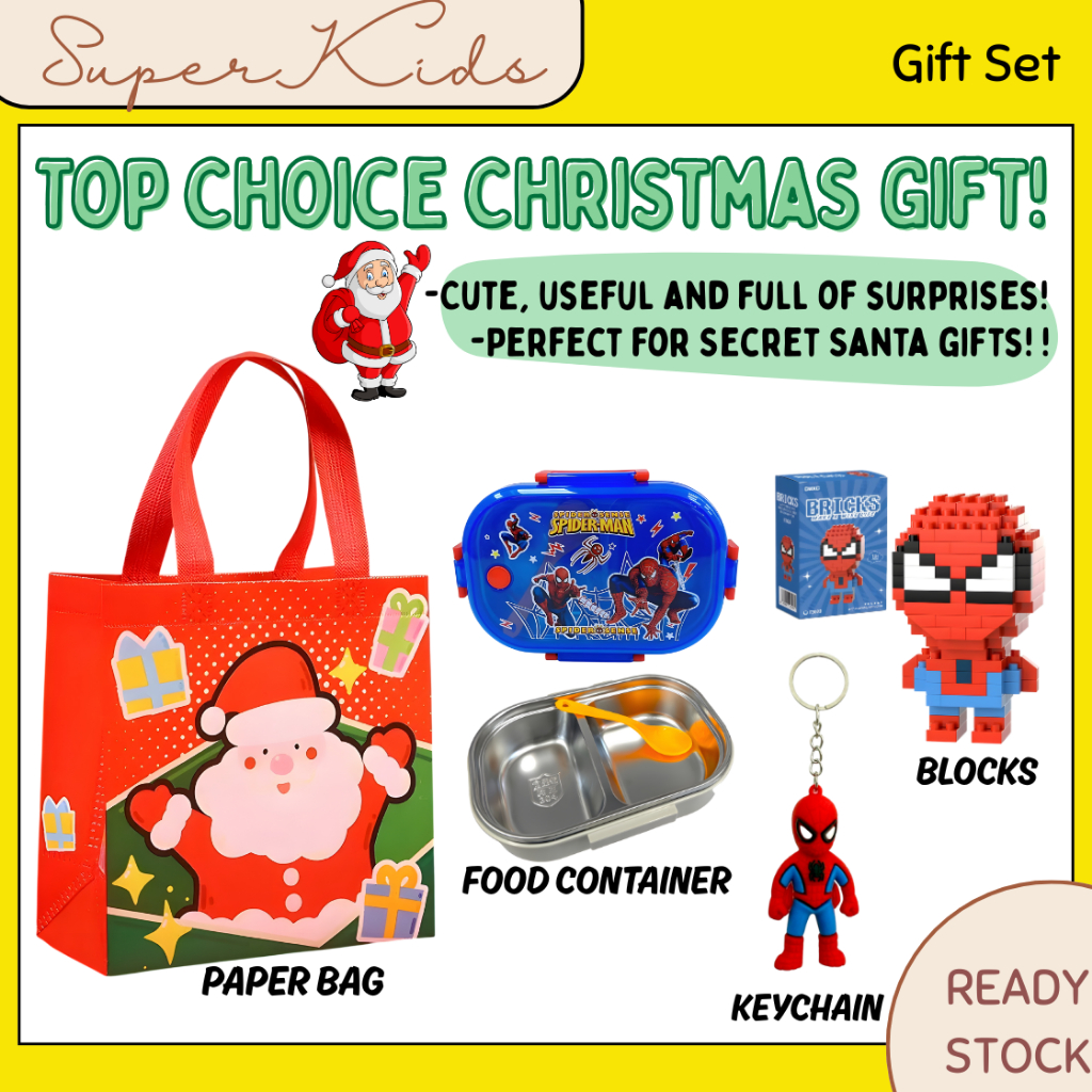 GIFT SET Krismas beg hadiah Christmas Xmas snowman secret santa present ...