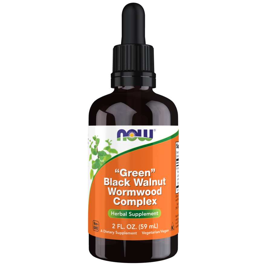 Now Foods Green Black Walnut Wormwood Complex 59ml | Shopee Malaysia