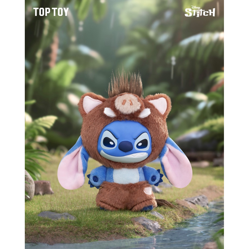 【TOPTOY 】TOPTOY Stitch Wild Animal Series Blind Box 史迪奇野性动物系列搪胶毛绒盲盒 ...
