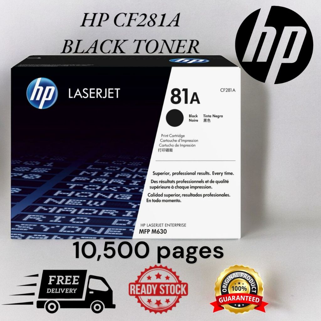 HP CF281A 281A 81A Original Laserjet Toner Cartridge | Shopee Malaysia