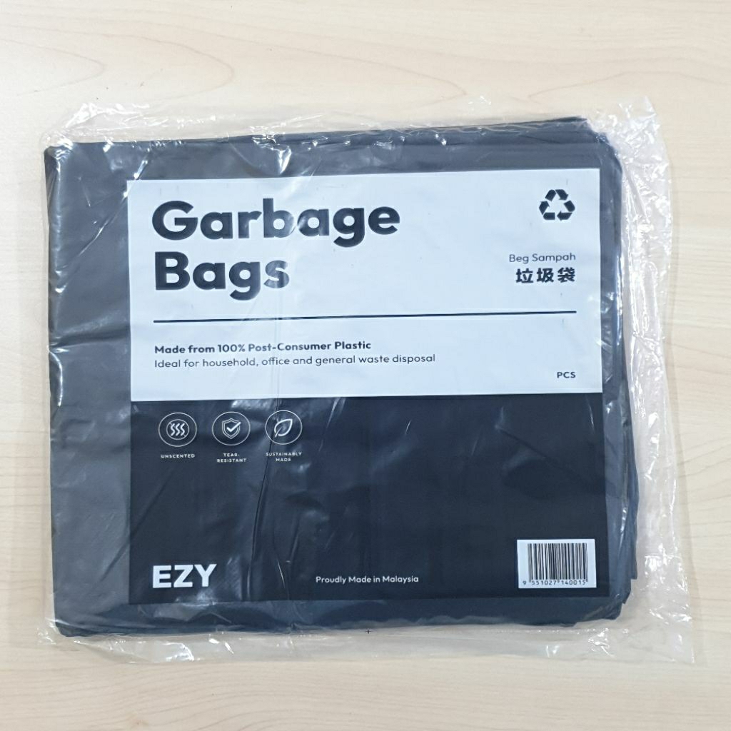 Garbage Bag / Plastik Sampah Hitam / Plastic Sampah Hitam 35 x 40 inci ...