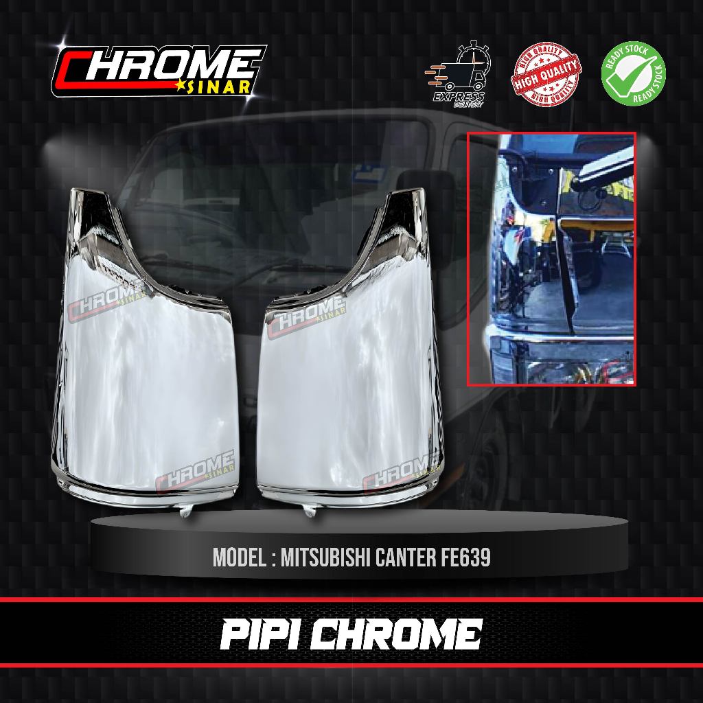 MITSUBISHI FUSO CANTER FE639 - SIDE CORNER/PIPI CHROME | Shopee Malaysia