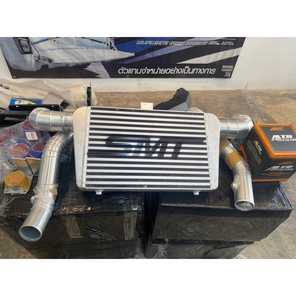 SMT INTERCOOLER KIT FULL SET + RAMPIPE FILTER Quality Alloy DMAX HILUX ...