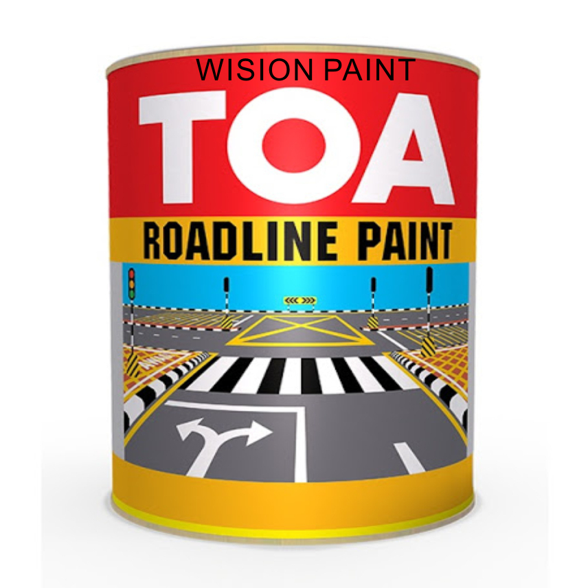 ( 5 LITER ) TOA ROADLINE PAINT 5L - CAT JALAN RAYA / ROAD LINE PAINT ...