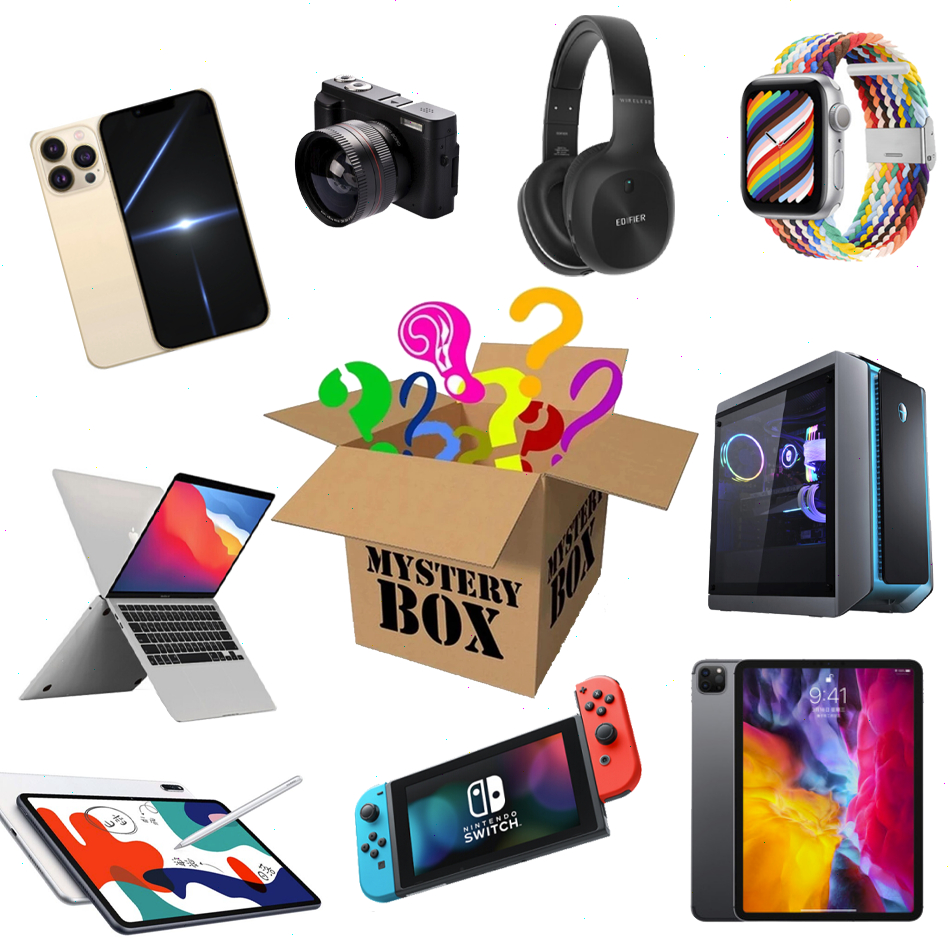 Electronic Products Mystery Blind Box Random Surprise Holiday Gift ...