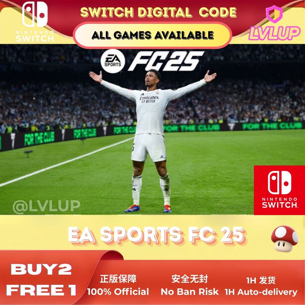 EA Sports FC 25 Nintendo Switch / Switch 2 | Official Digital Download ...