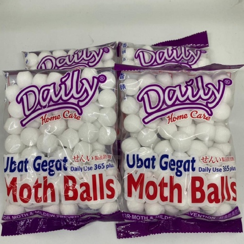 Daily Moth Balls White Ubat Gegat 350G+/-20% | Shopee Malaysia