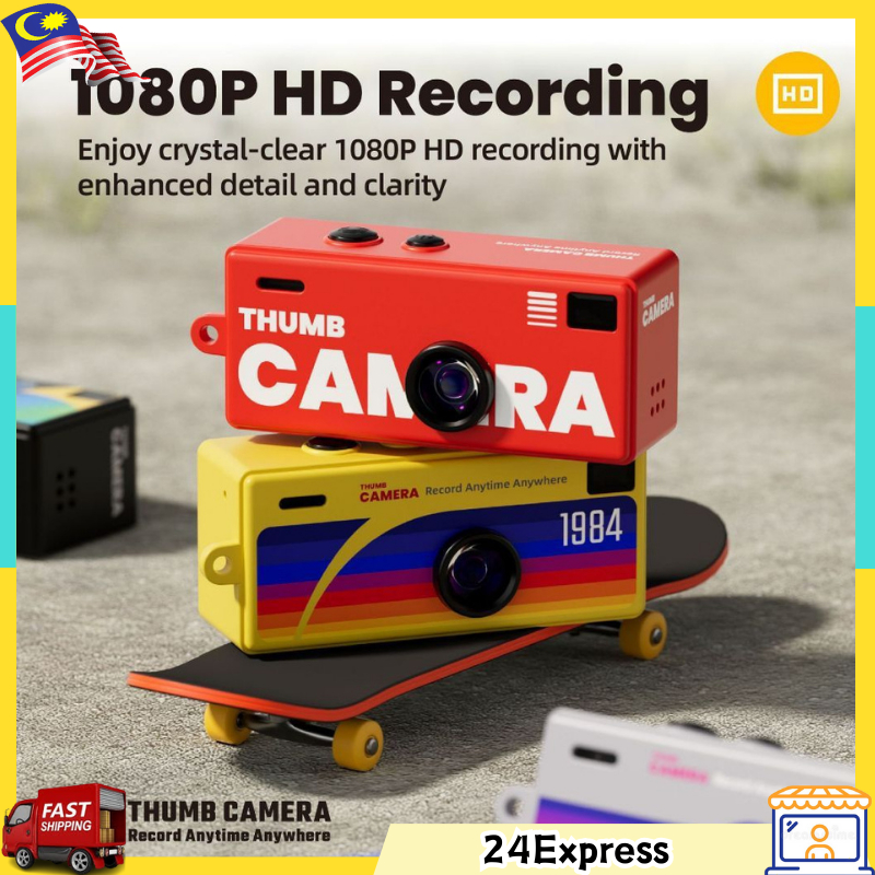Retro Mini Camera 1080P HD | Portable Digital Camera with Screen | TF ...