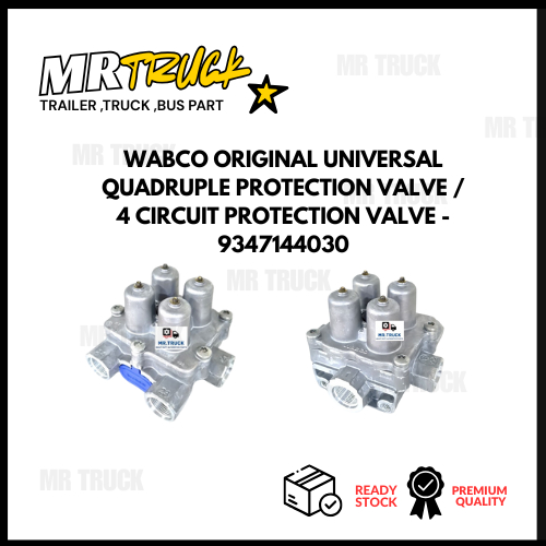 WABCO ORIGINAL UNIVERSAL QUADRUPLE PROTECTION VALVE / 4 CIRCUIT ...