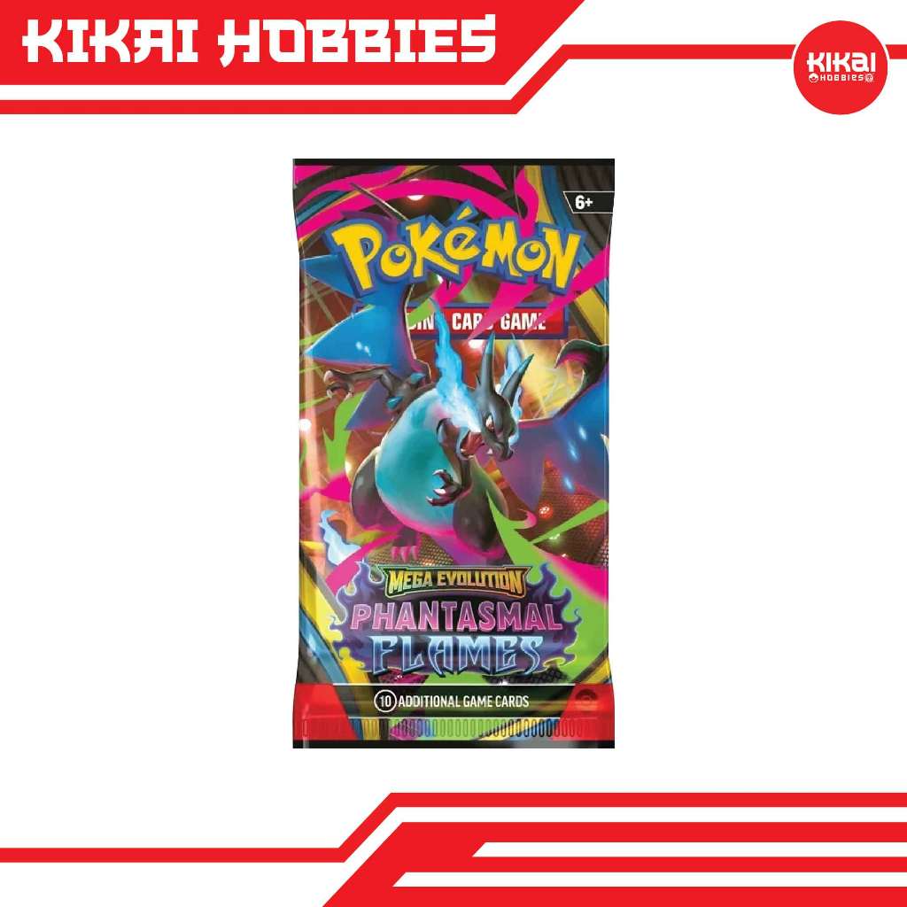 POKEMON PHANTASMAL FLAMES ME02 BOOSTER PACK - LIVE RIP | Shopee Malaysia