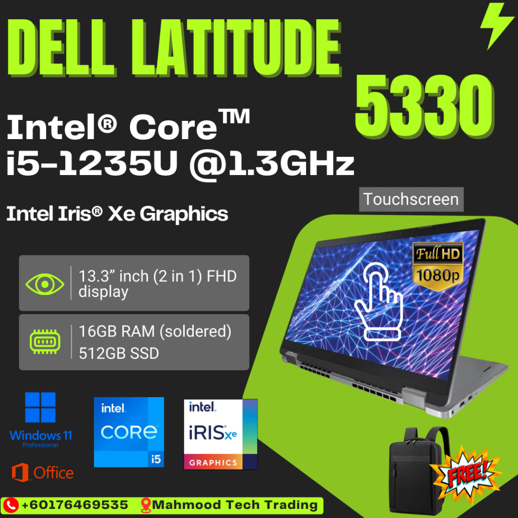 [ PROMO ] DELL LATITUDE 5330 i5 12th (2in1), LENOVO THINKPAD X390 i5 ...