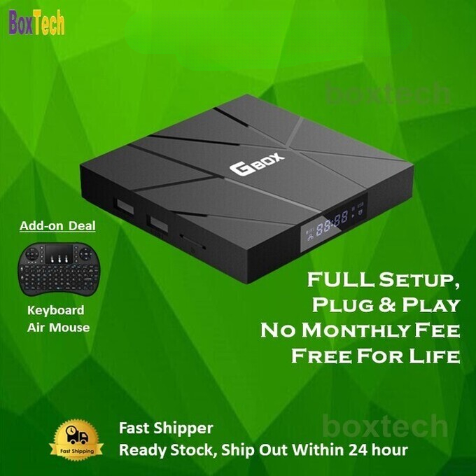 Original GB0X TV Box Media Box Entertainment Box | Shopee Malaysia