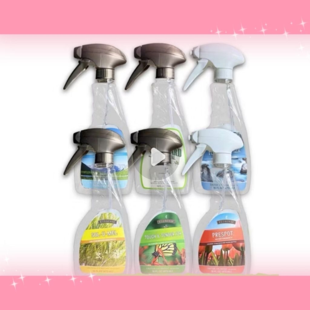 Melaleuca PreSpot, Sol U Guard, Sol U Mel,Tub & Tile Spray Bottle ...