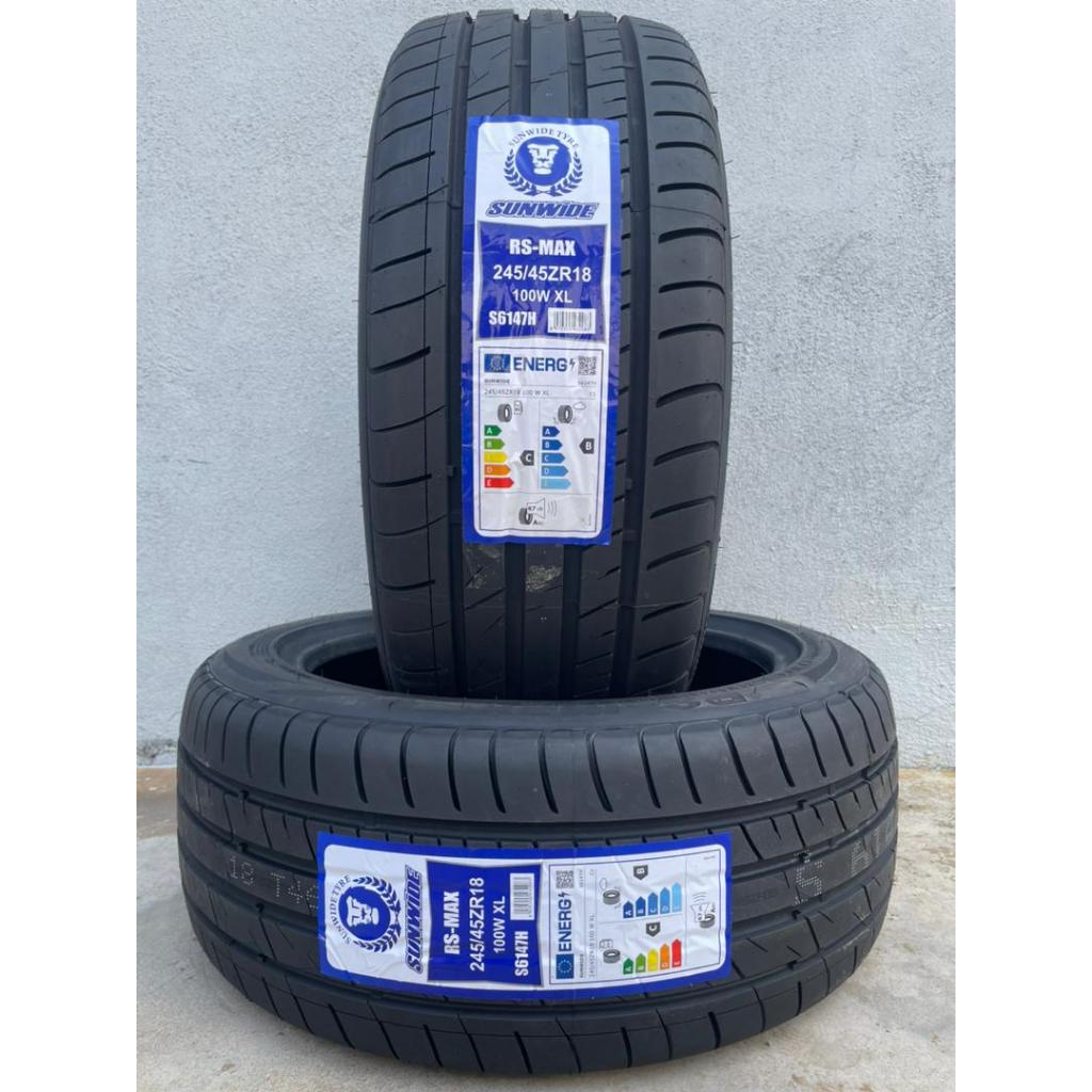 245/45/18 Sunwide RS-MAX Tayar 2026 | Shopee Malaysia