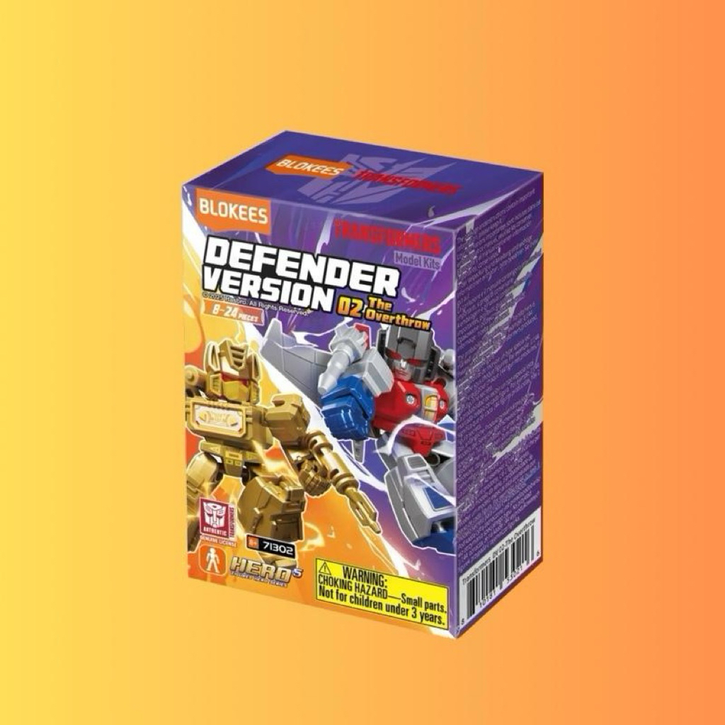 Blokees Transformers Defender Version 02: The Overthrow | Shopee Malaysia