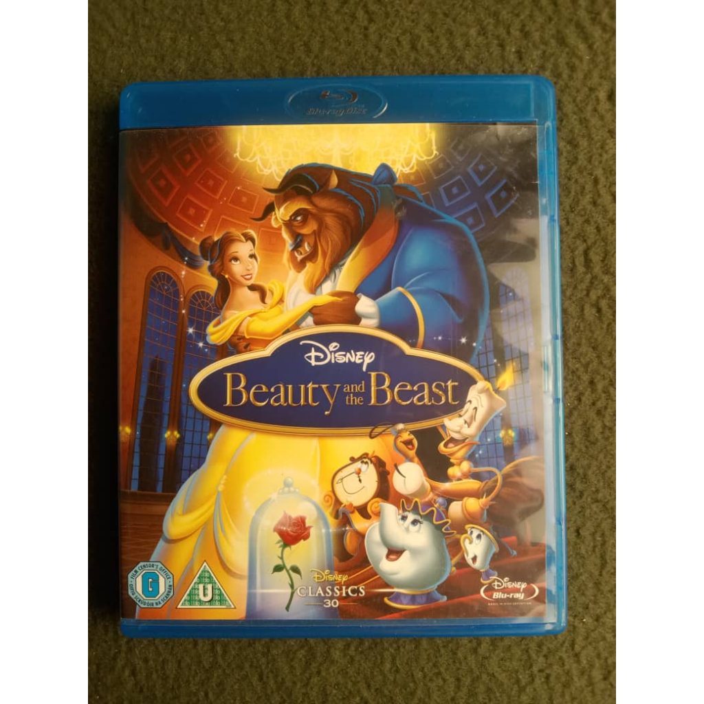 BLU-RAY BEAUTY AND THE BEAST DISNEY CARTOONS | Shopee Malaysia