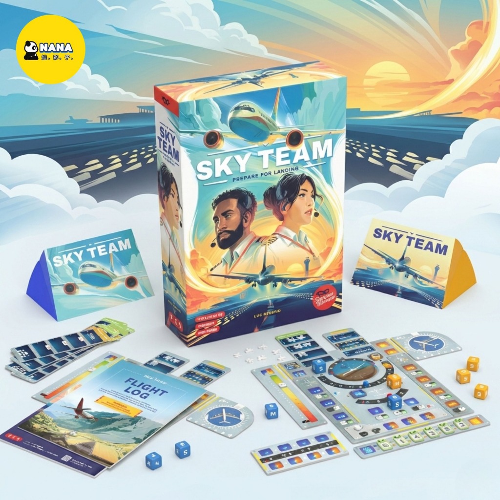 Sky Team EN Version Boardgame Party Strategy Fun Family Friend Board ...
