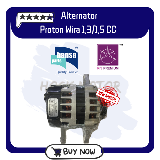 NEW!!NEW!!Alternator Proton wira 13/1.5cc Alternator 80A | Shopee Malaysia