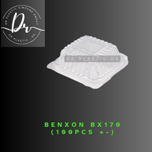 BENXON BX170 PP BURGER BOX (100+-) Disposable Plastic Food Box -BX 170 ...