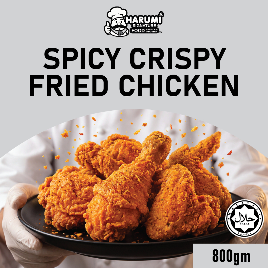 Spicy Crispy Fried Chicken/Ayam Goreng Rangup Pedas (800gm) Harumi ...
