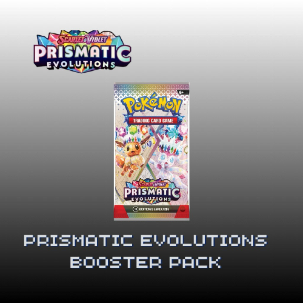 Pokémon TCG (Live Rip): Prismatic Evolution Booster Pack | Shopee Malaysia