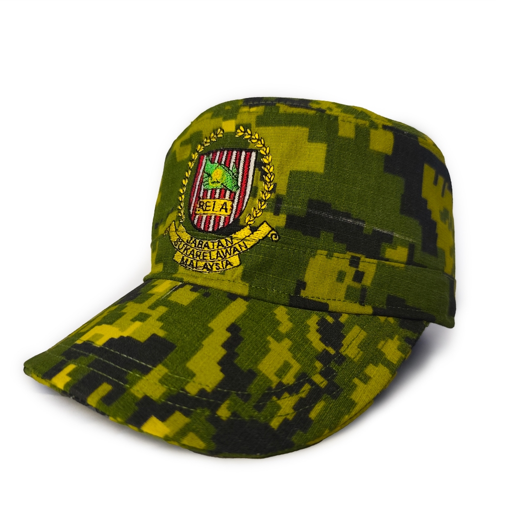 Military Cap/Patrol Hat/ TOPI CORAK LORENG R E LA | topi komando design ...