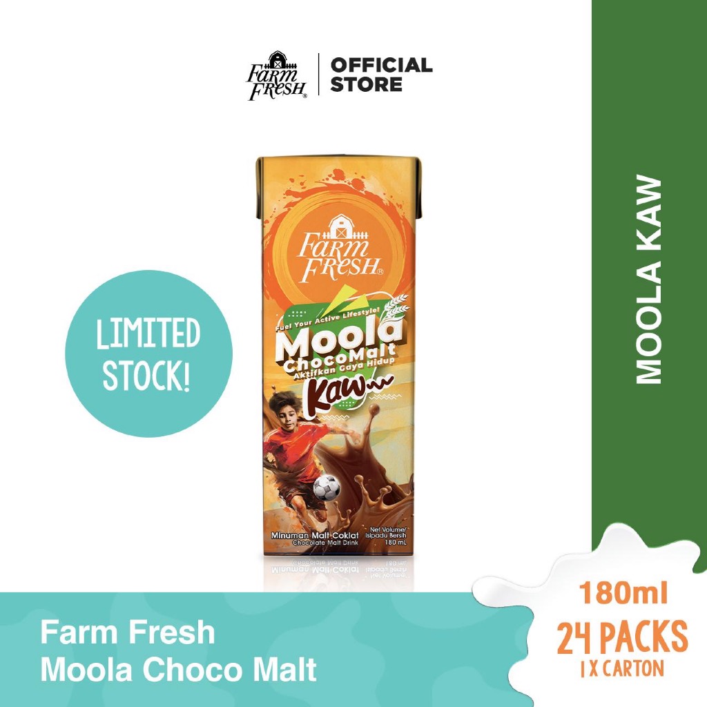 Farm Fresh UHT Moola Kaw 180ml x 24 pcs | Shopee Malaysia