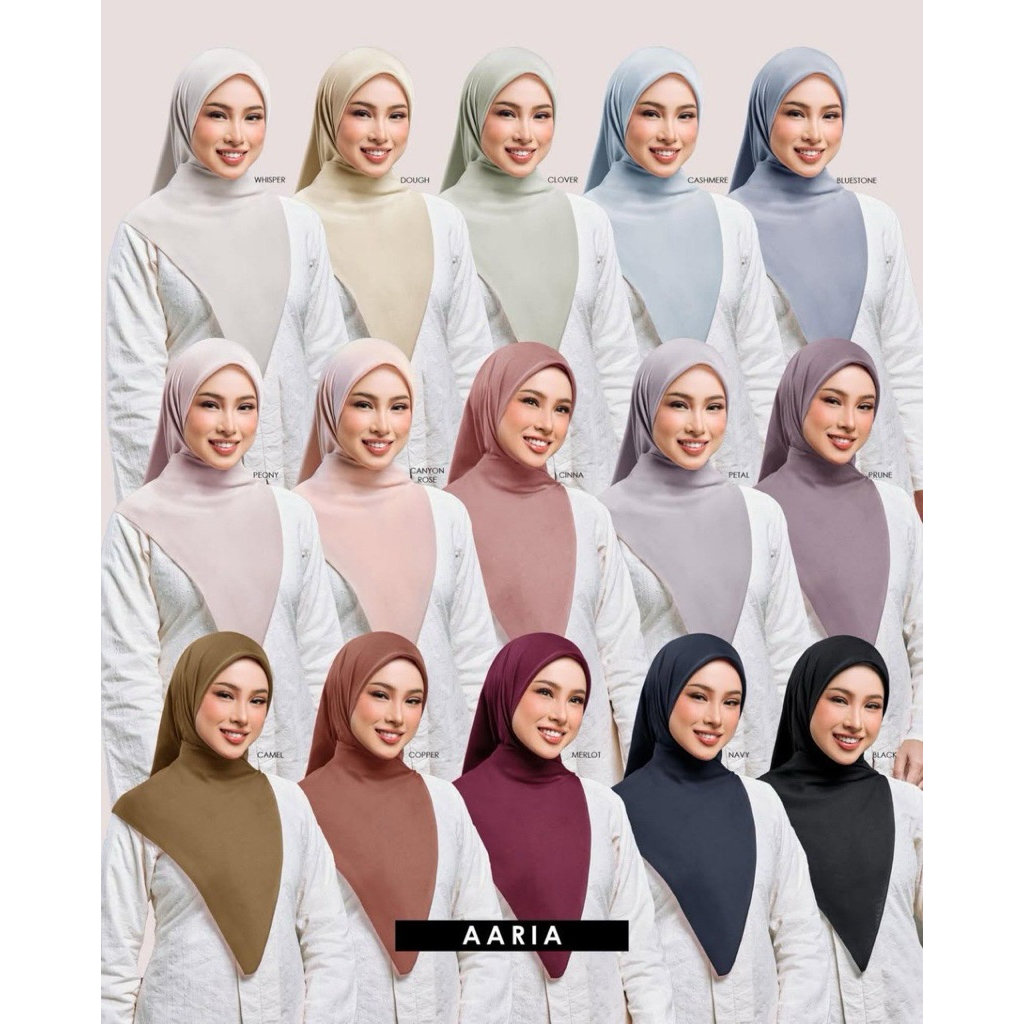 [tudungruffle] Aaria & Stella - Original | Shopee Malaysia