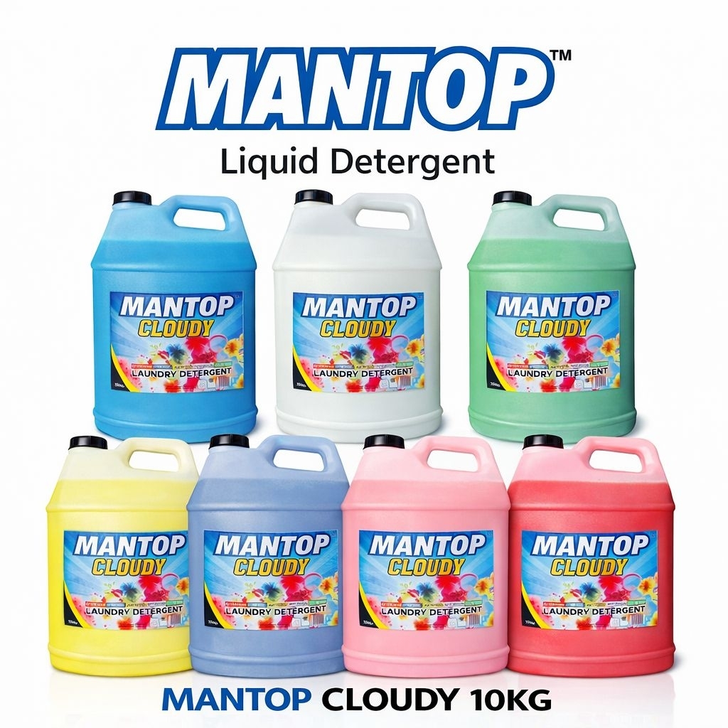 sabun basuh baju MANTOP Cloudy Laundry Liquid Detergent sabun dobi ...