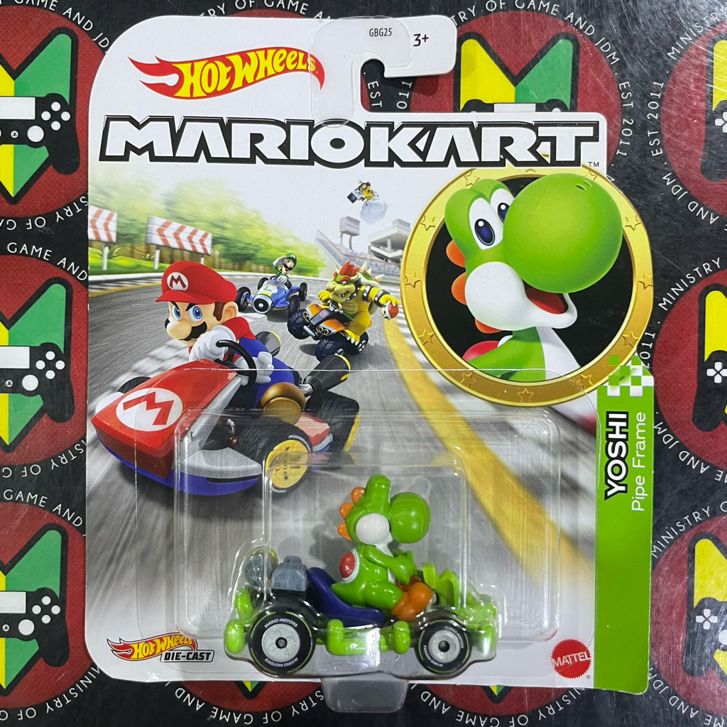 Hot Wheels Mario Kart Yoshi Pipe Frame | Shopee Malaysia